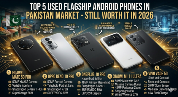 Best Android Phones Under 100k In Pakistan 2026 - Huawei Store Pakistan